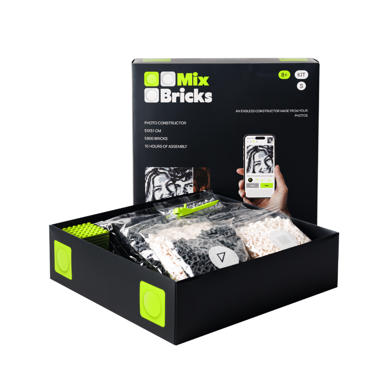 Mix Bricks Photo Constructor – Turn Any Photo into a Mosaic Puzzle